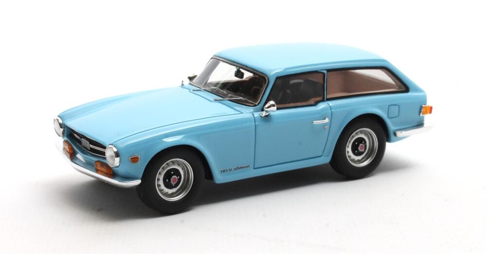 TRIUMPH TR6 SHOOTING BRAKE. WEDGWOOD BLUE.