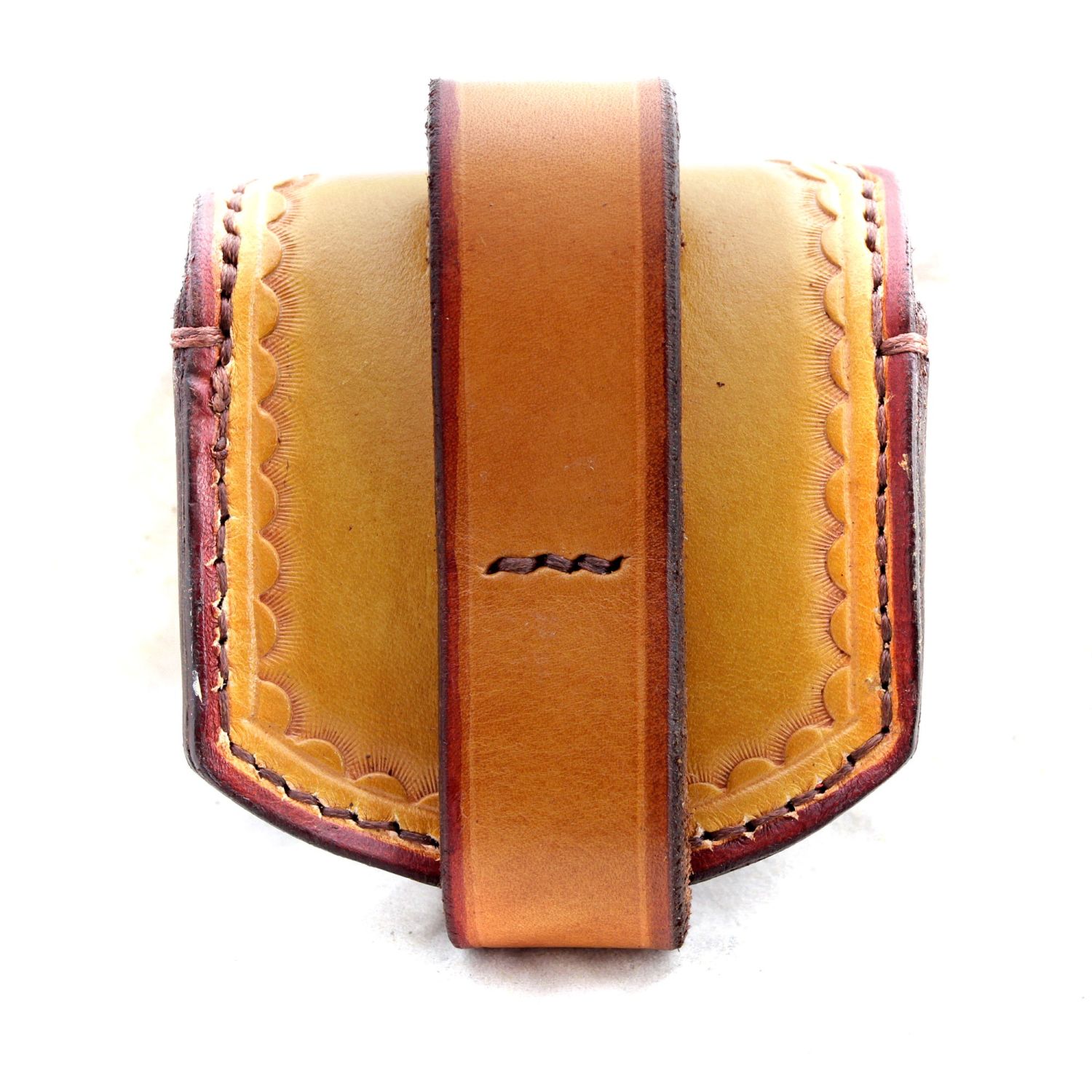 Handmade Leather Pocket Watch Pouch