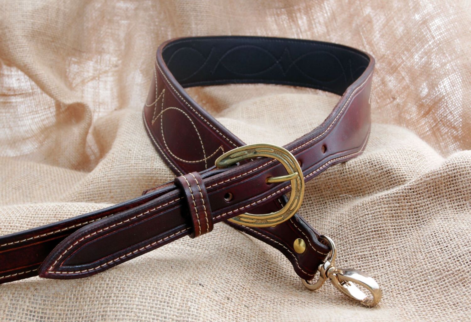 Handmade Leather Banjo Strap