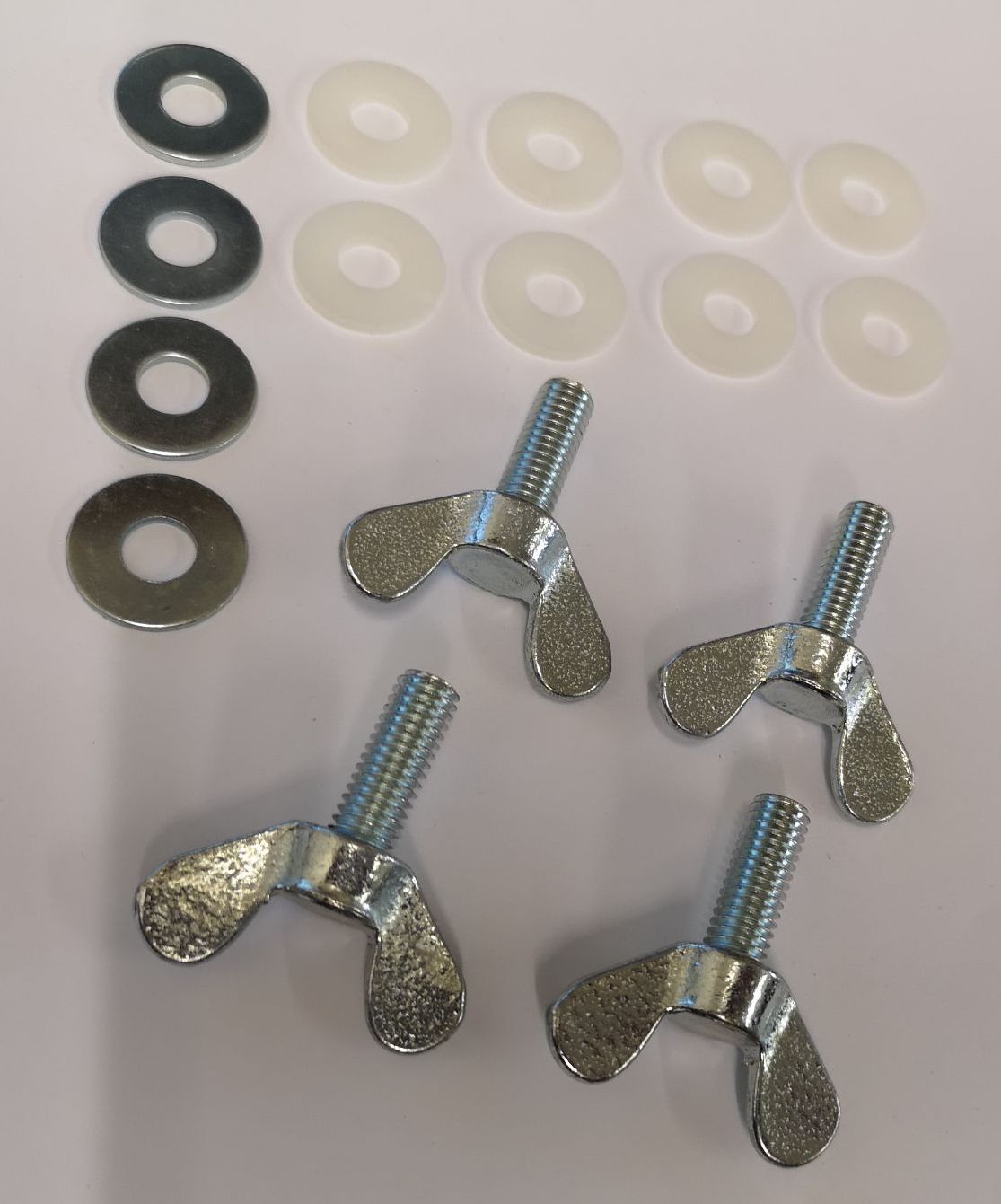 Front Safari Window Wing Bolt Kit. SCHBB025