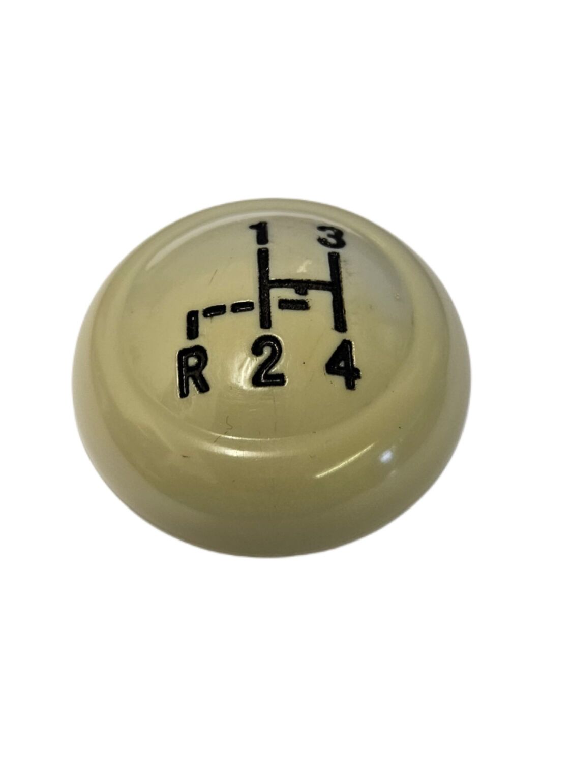 Gear Knob with Pattern 50-67 Bus, Silver Beige 10mm. 113-711-005SB