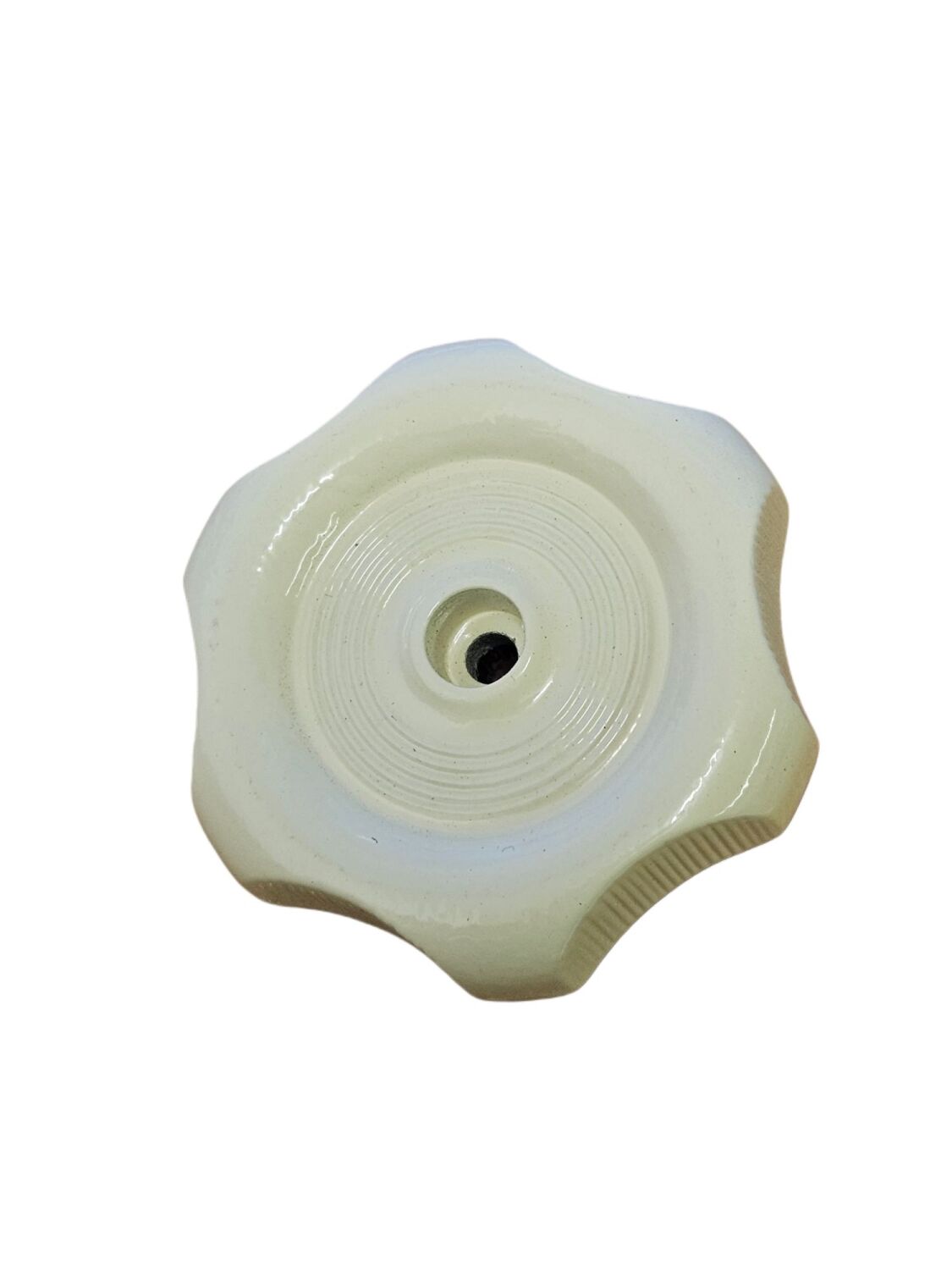 Louvred Window Winder Knob, IVORY - METAL 68-79. 231-845-901 IV