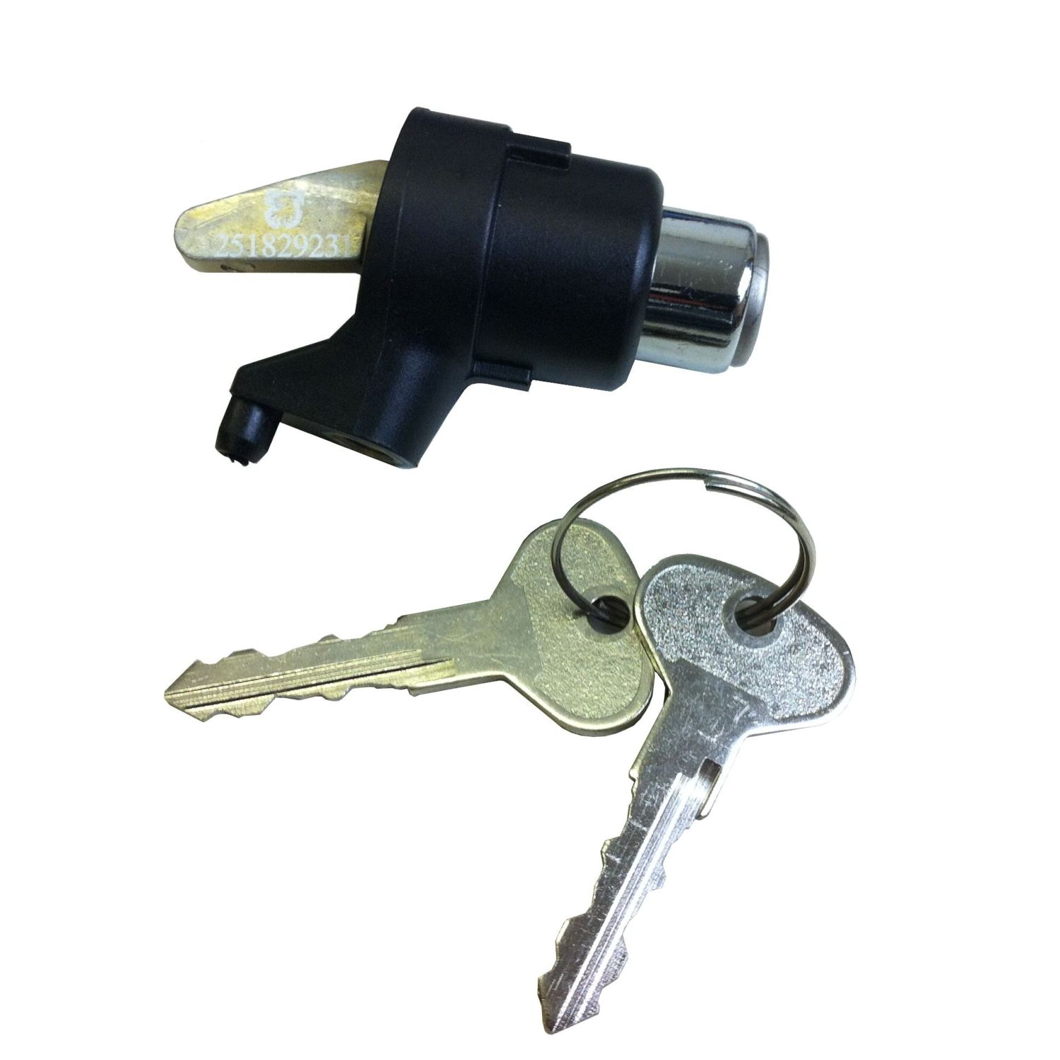 Tailgate Lock with Keys for non central locking. 80-85. 251-829-231