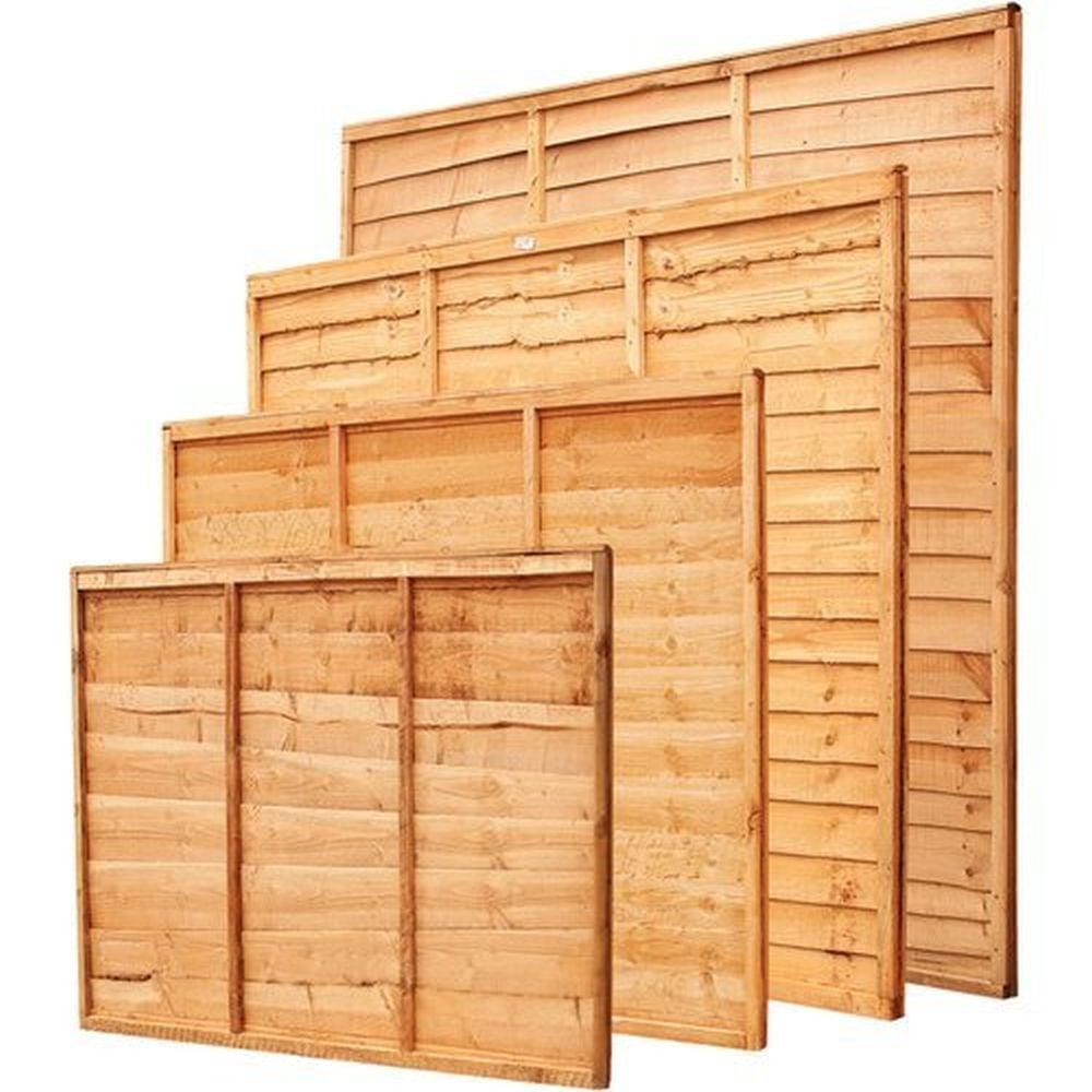 fence panels and pales featheredge