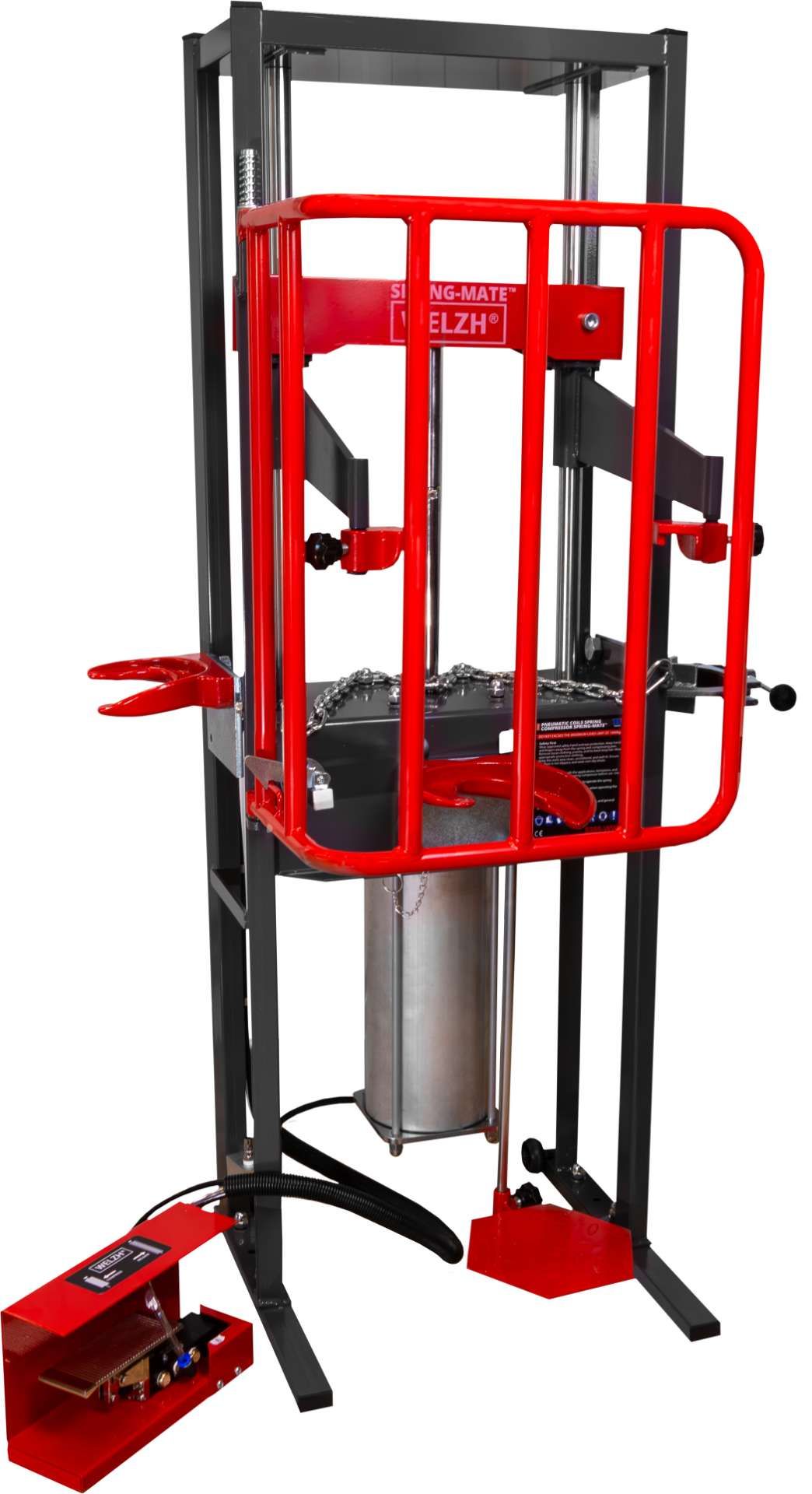 D Moss Workshop Equipment WELZH Pneumatic Coil Spring Compressor ...