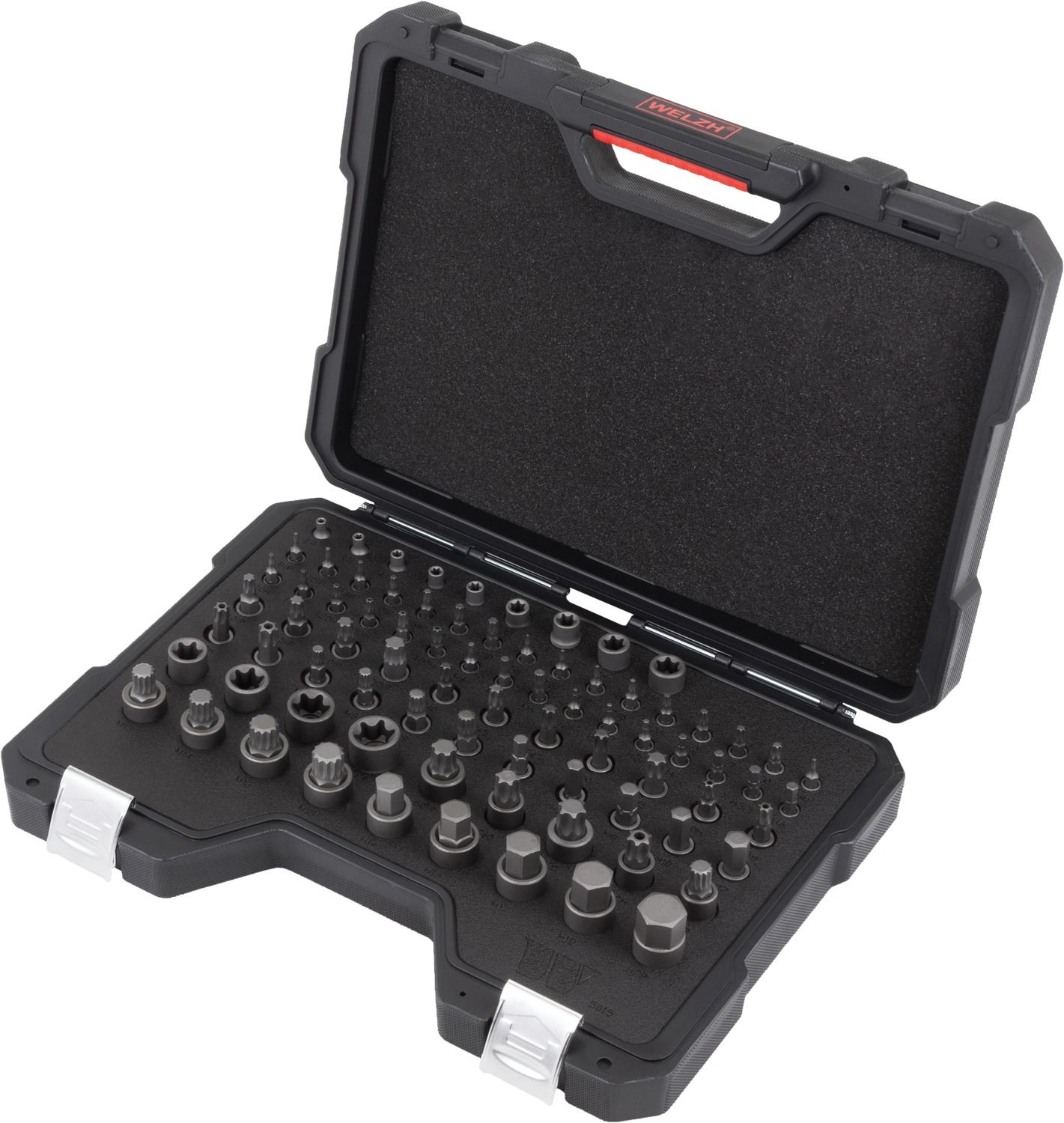 D Moss Workshop Equipment WELZH Bit Socket Master Set; 81-Piece 5015-WW