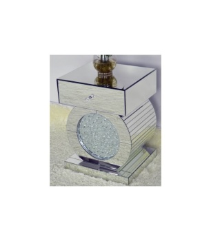 luxury floating crystal mirrors and flaoting crystal mirrored furniture