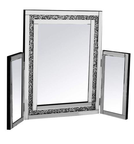 outletmirrors.com diamond crush sparkle glitter wall mirror range