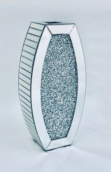selection of fabulous mirrored vases, floating crystal vases, plain ...