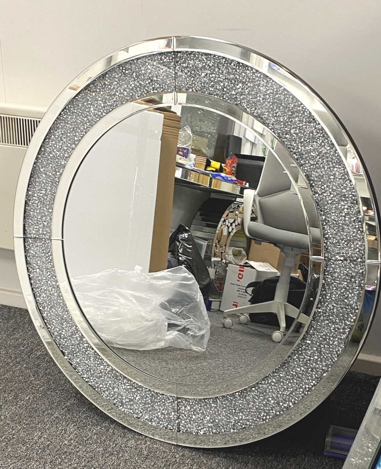 bling furniture, bling bling, bling mirrored furniture, Crush crystal ...