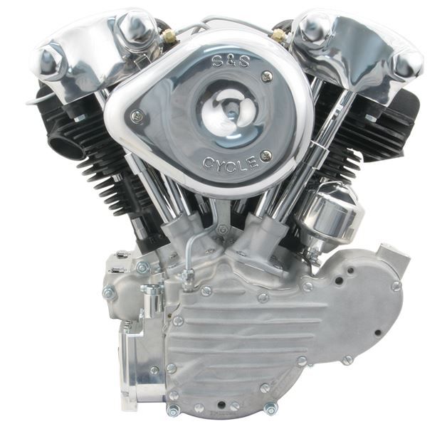 S&S Knucklehead 74" KN74 Generator style engine, 3 7/16" bore, 3 31/32 ...