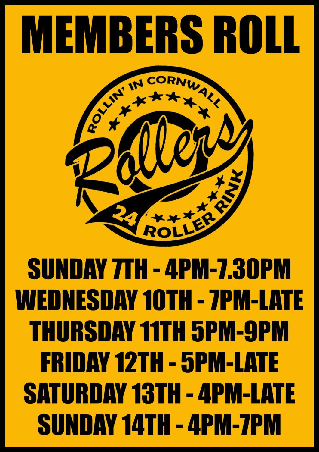 Rollers Roller Rink Pool. Redruth Cornwall