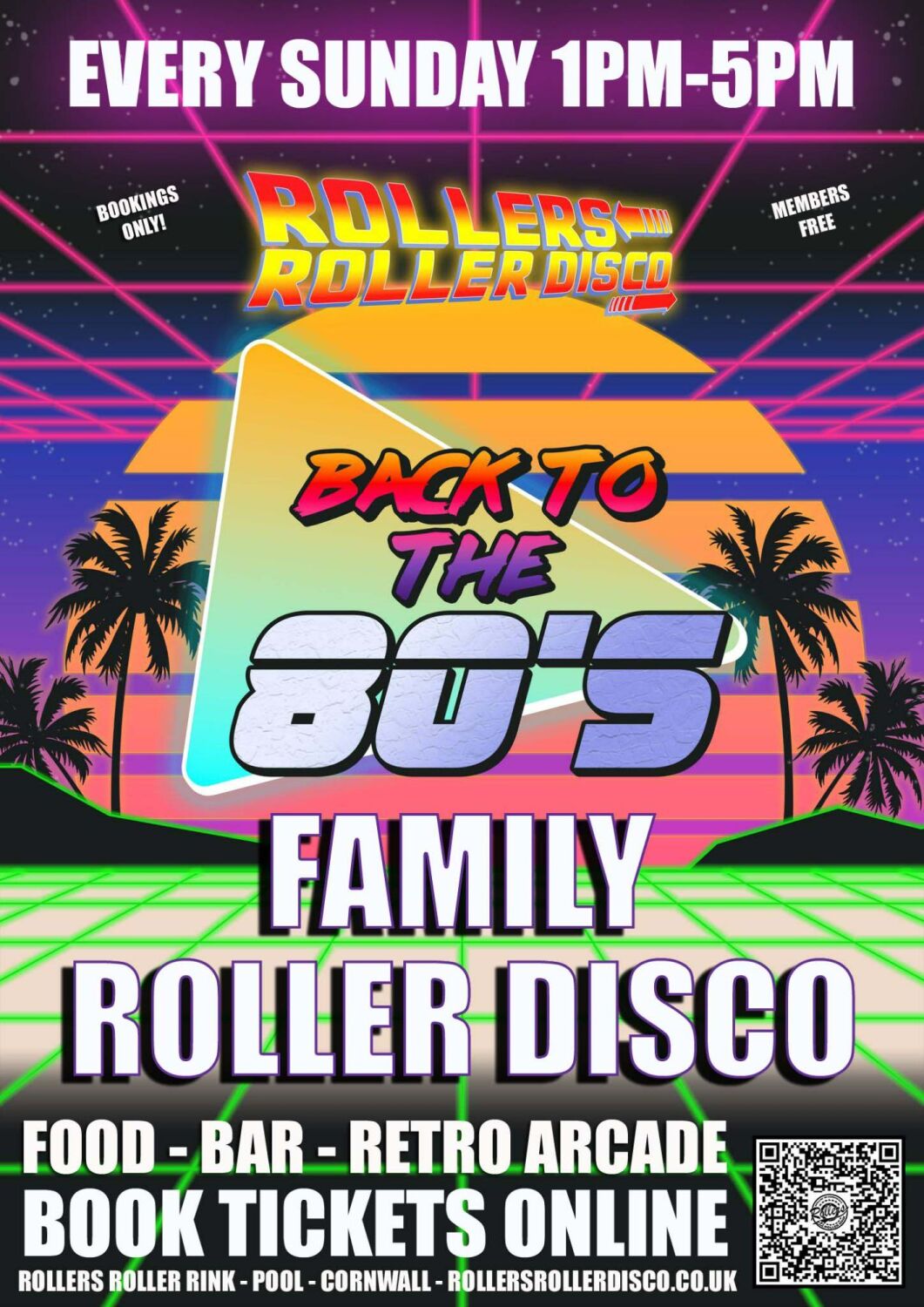 Rollers Roller Rink Pool. Redruth Cornwall