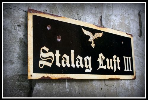 Stalag Luft III Sign, Nazi Camp Sign, WWII Road signs, German signs of ...