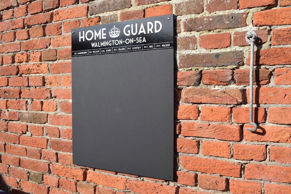 Home Guard, Walmington-on-Sea, Home Guard Chalkboard, Home Guard ...