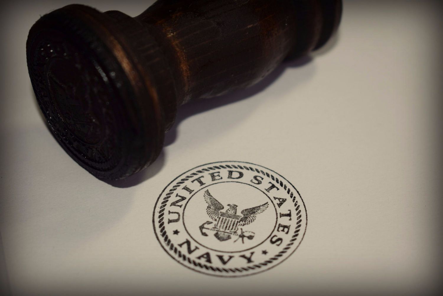 United States Navy Rubber Stamp