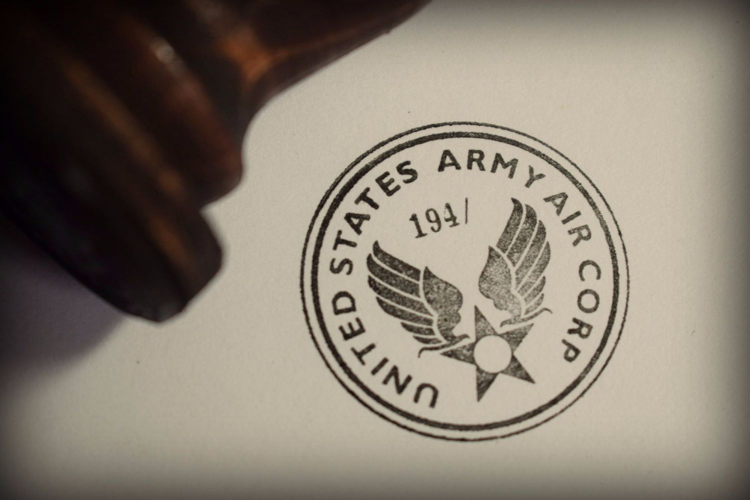 USAAC Rubber Stamp