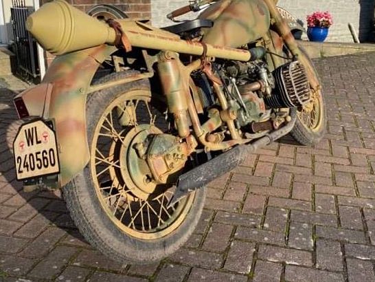 WWII German Number Plate, Waffen SS Number Plate, Nazi Number Plate, SS ...