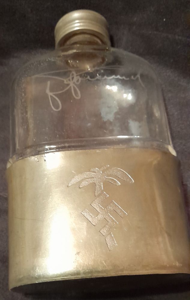 Leibstandarte hip flask, Nazi Hip FLasks, Nazi memorabilia, Military ...