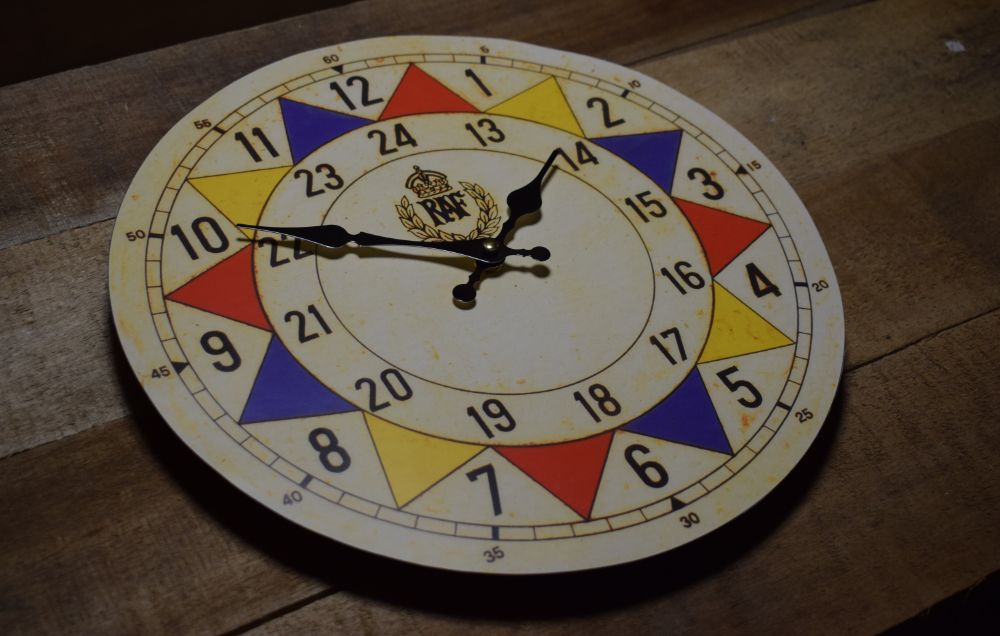 RAF Wall Clock, RAF Sector clock, Battle of Britain wall clock, WWII ...