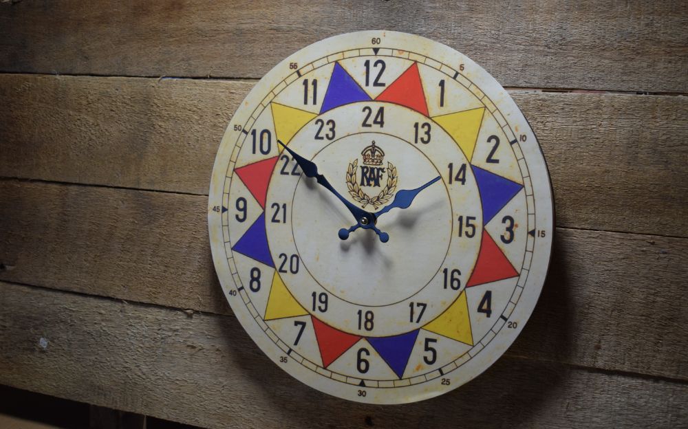 RAF Wall Clock, RAF Sector clock, Battle of Britain wall clock, WWII ...