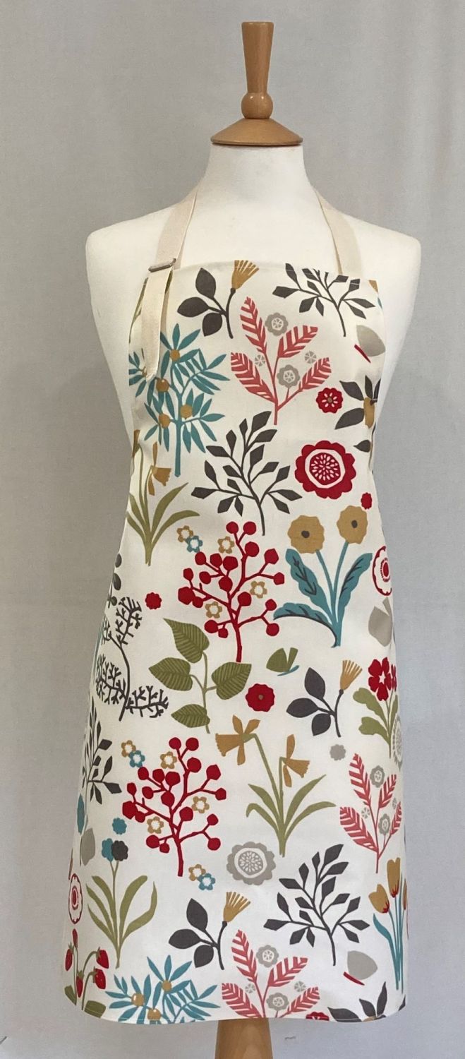 Sherriff Designs - good quality adult oilcloth aprons made in Cornwall