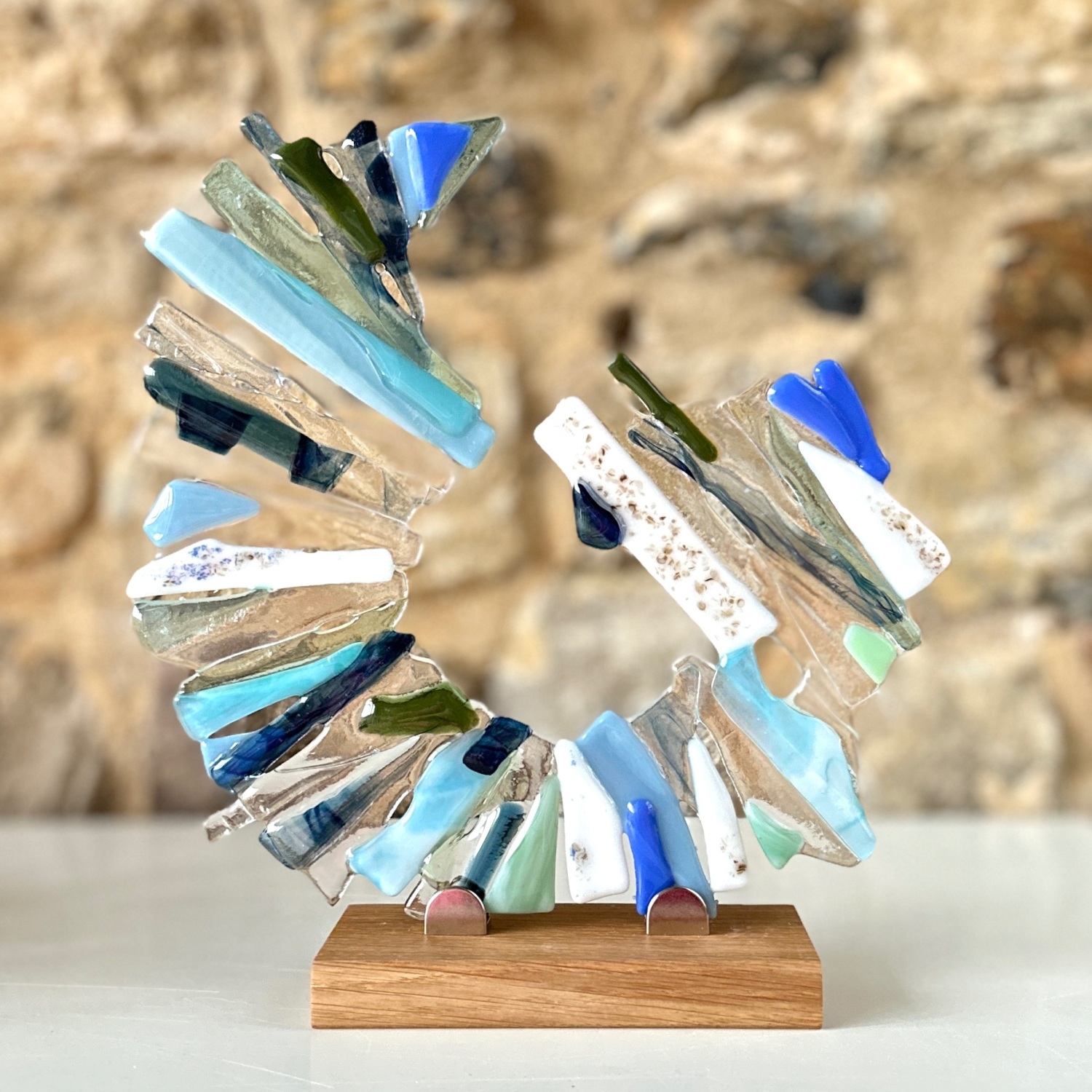 The gorgeous fused glass club | Red Brick Glass by Wendy Jeavons