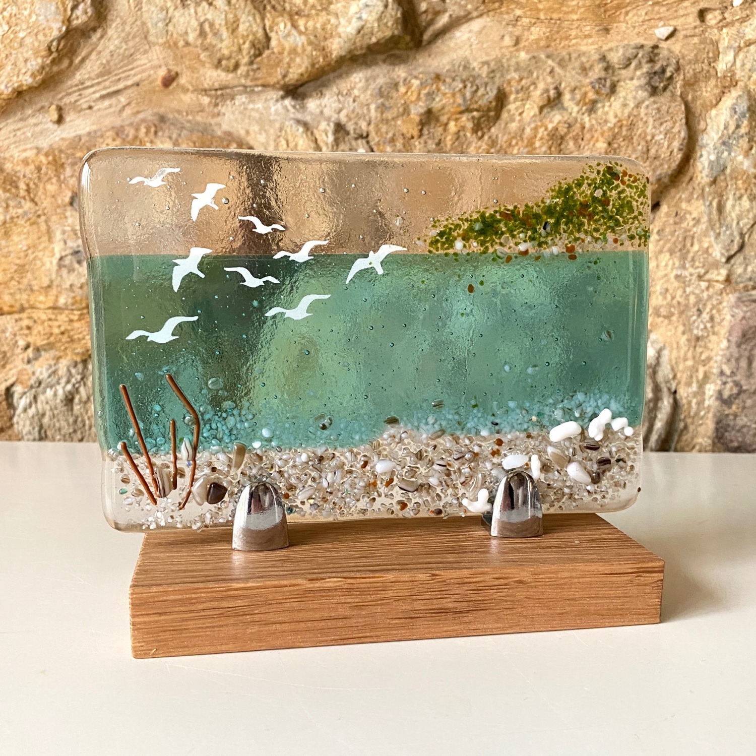 The gorgeous fused glass club | Red Brick Glass by Wendy Jeavons