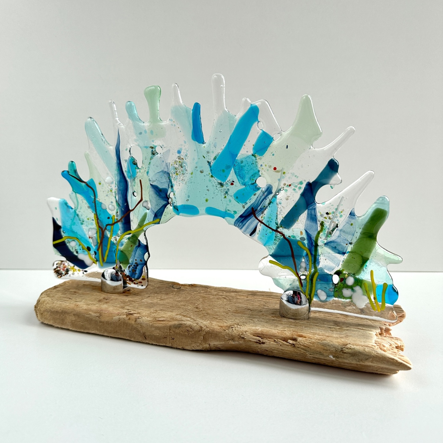 The gorgeous fused glass club | Red Brick Glass by Wendy Jeavons