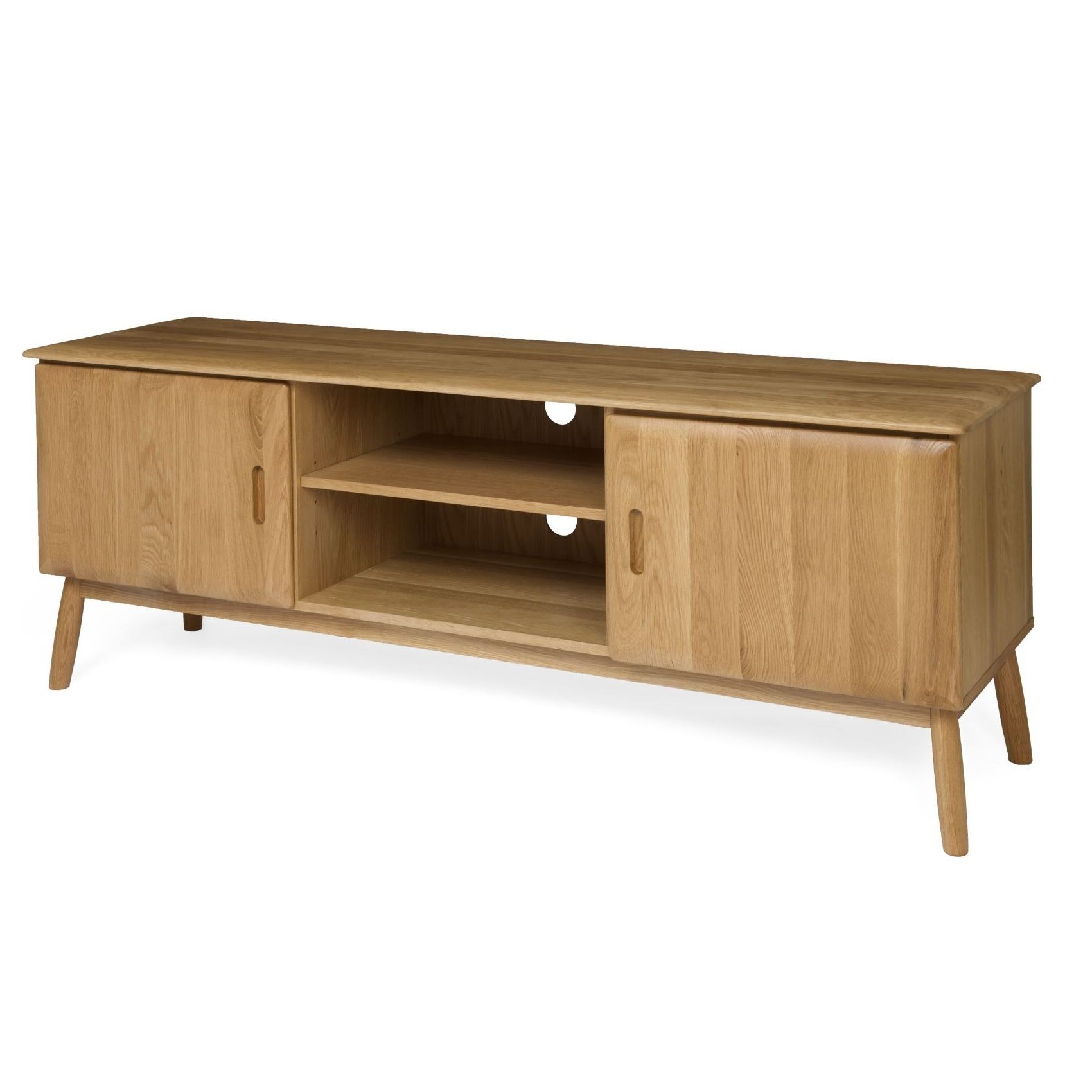 Flow Oak Console Table