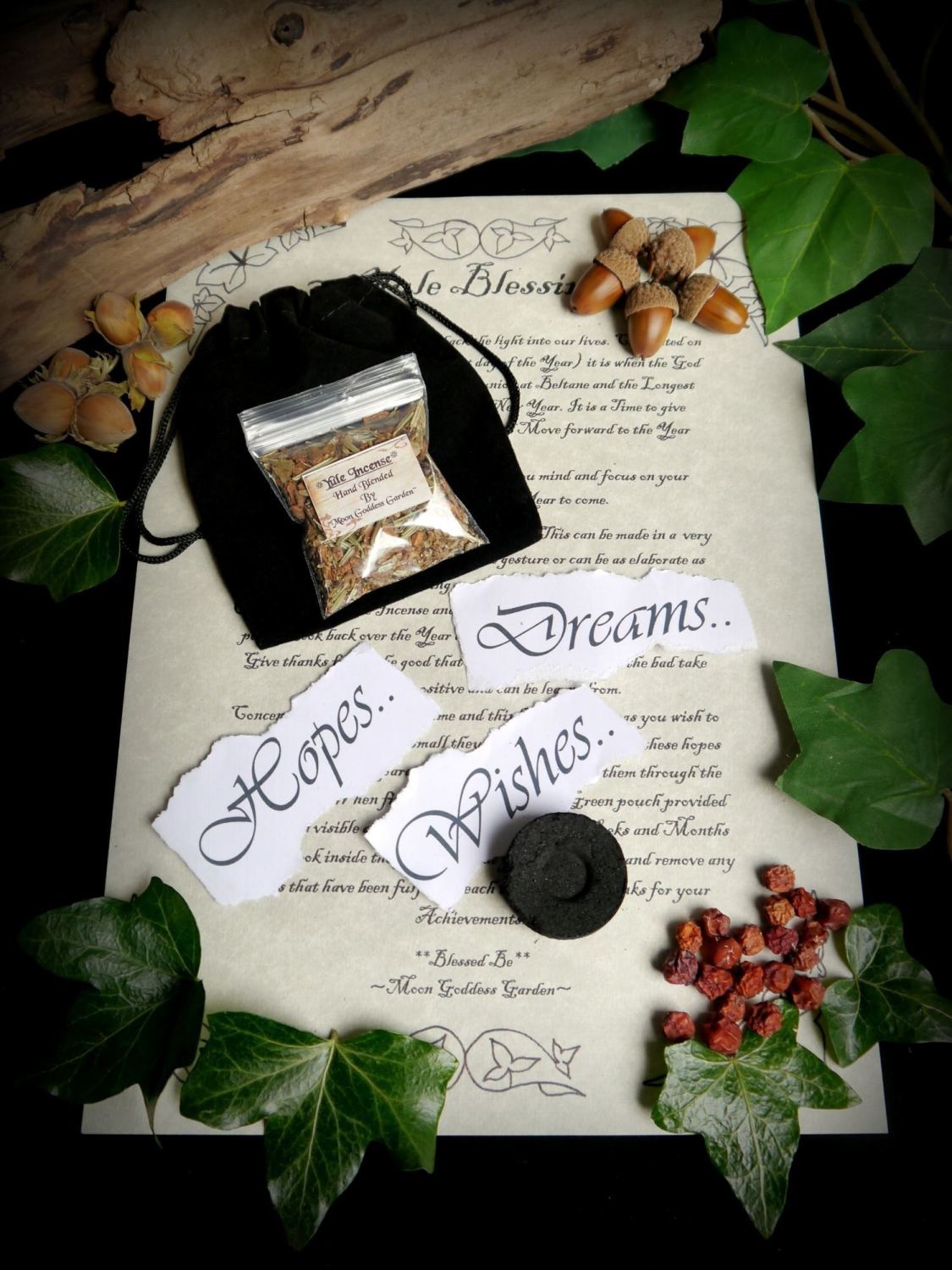 Yule Tide Blessing Spell