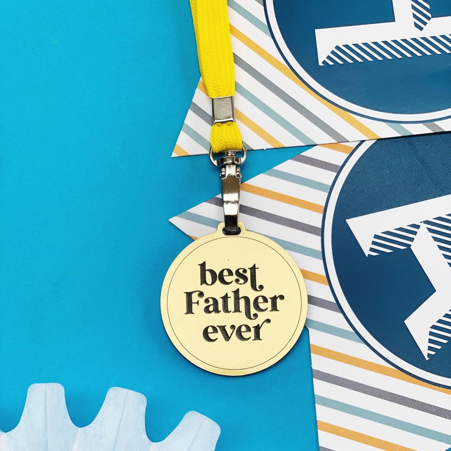 Best Father Ever Medal | Beautiful Nice