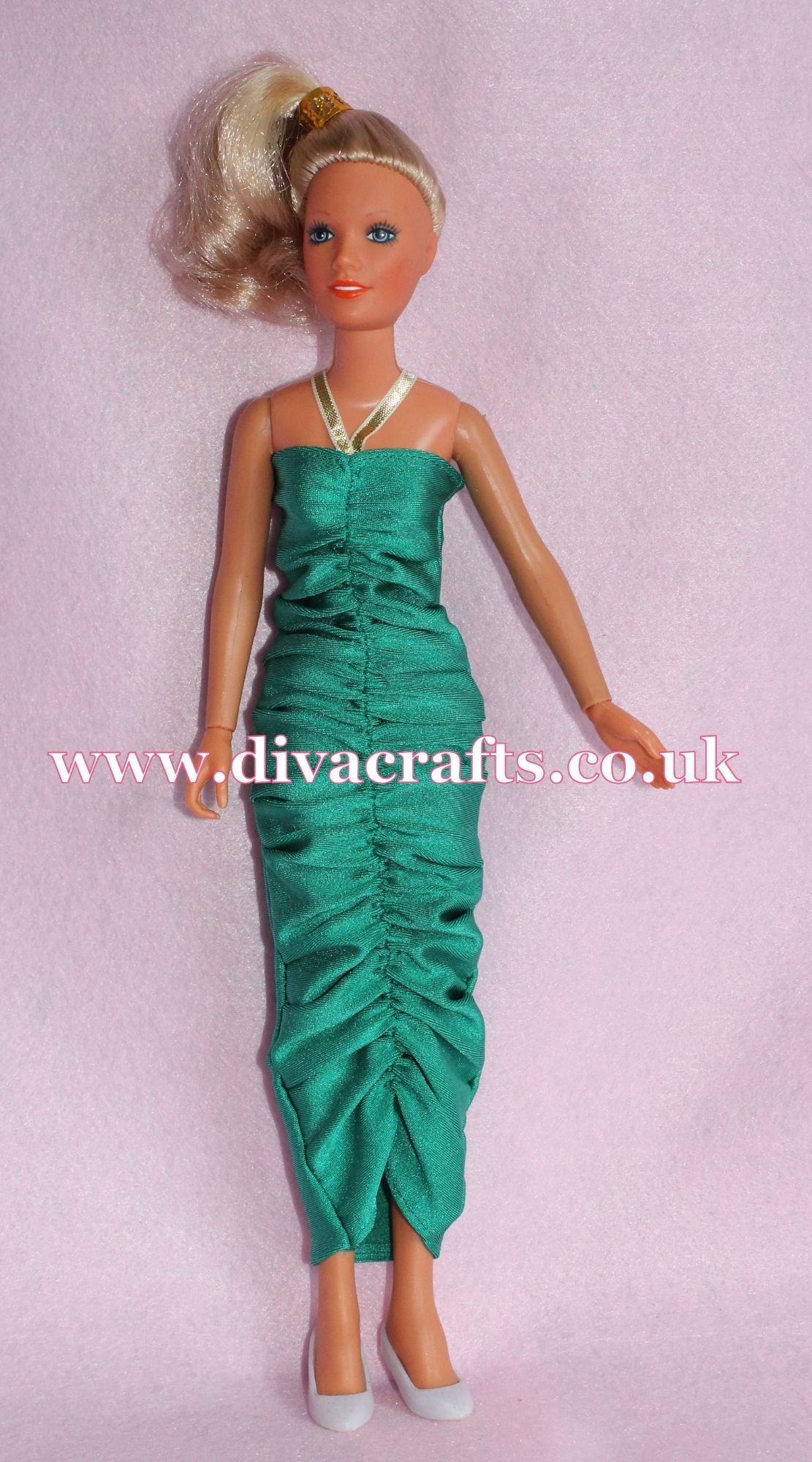 Handmade by Cazjar Kenner Darci Doll Fashion - Green Light Reproduction