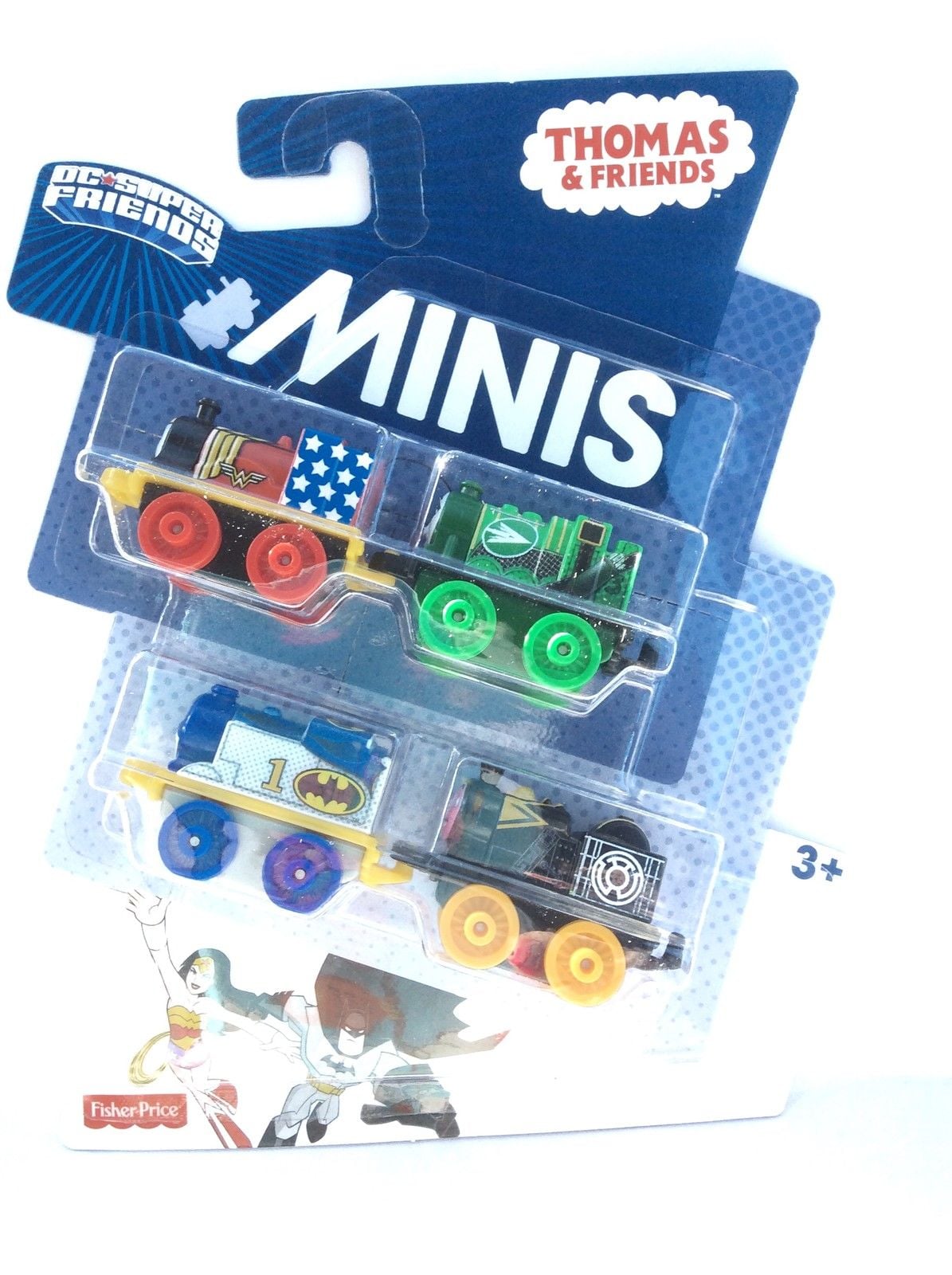 Tootally Thomas - DC Superheroes 4 Pack #1 - Thomas Minis
