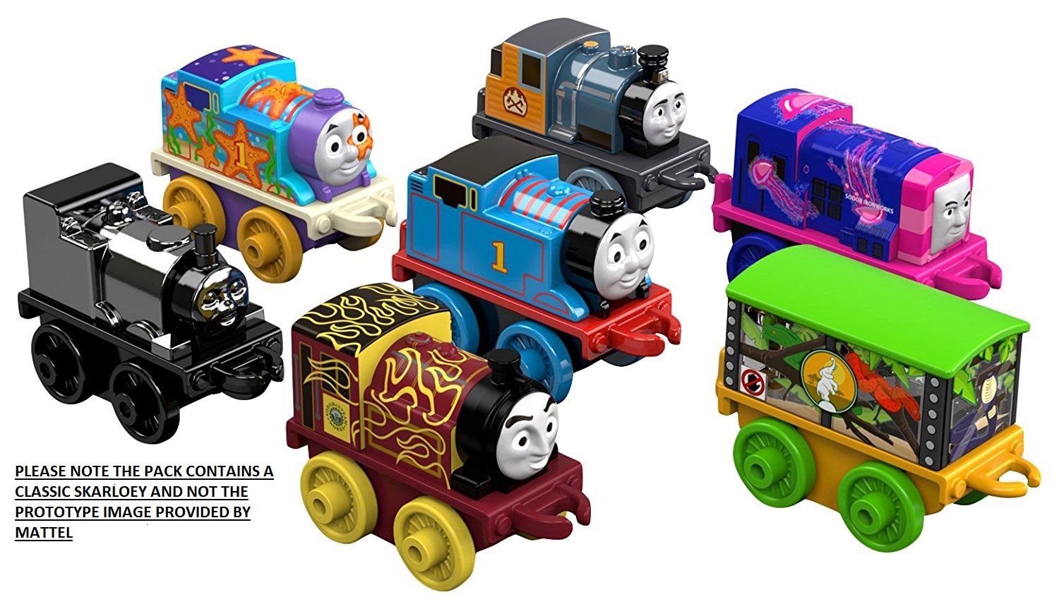 Tootally Thomas - Glow in the Dark Thomas - Trackmaster Revolution