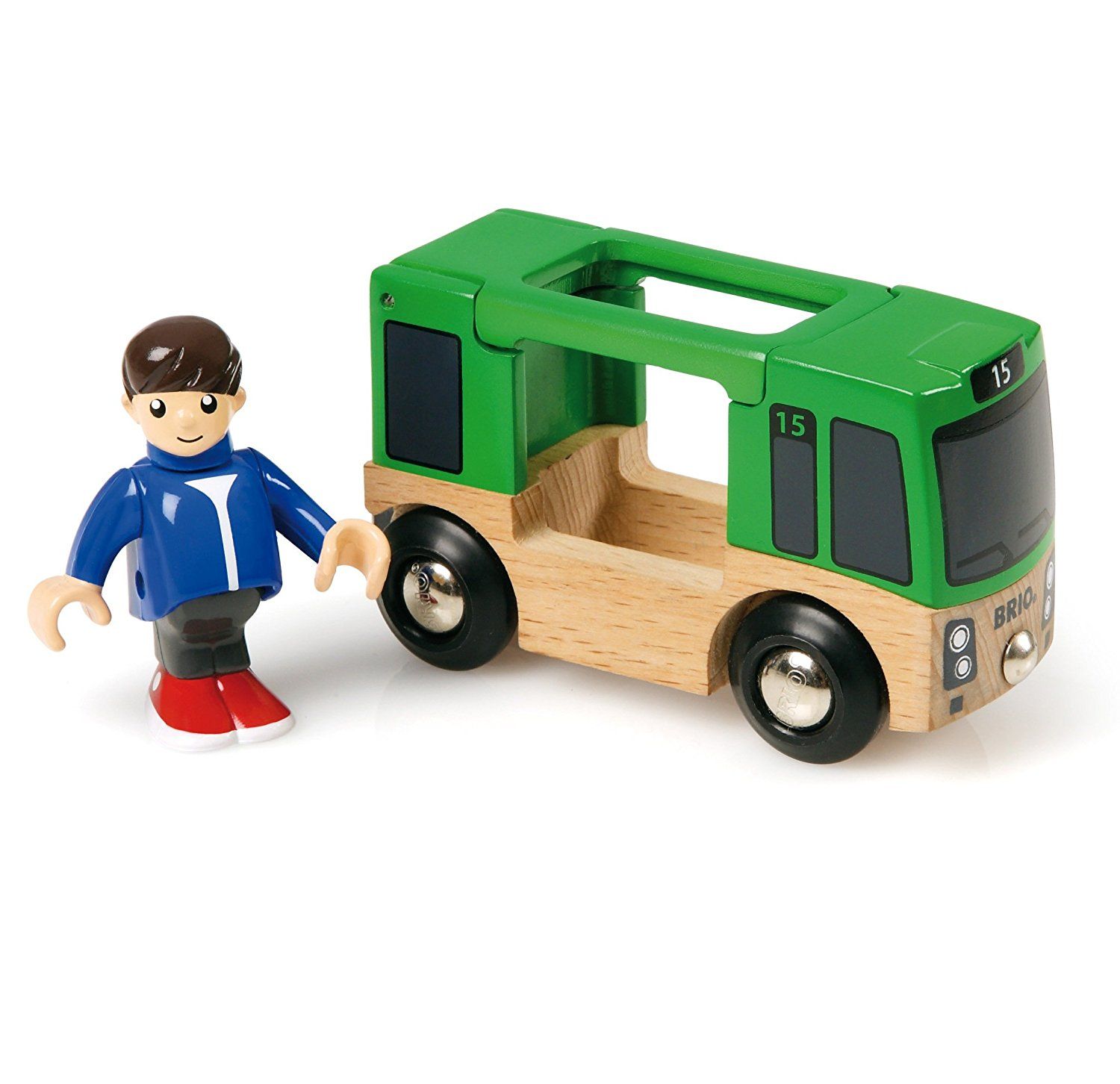 Tootally Wooden Trains - Brio - Police Van