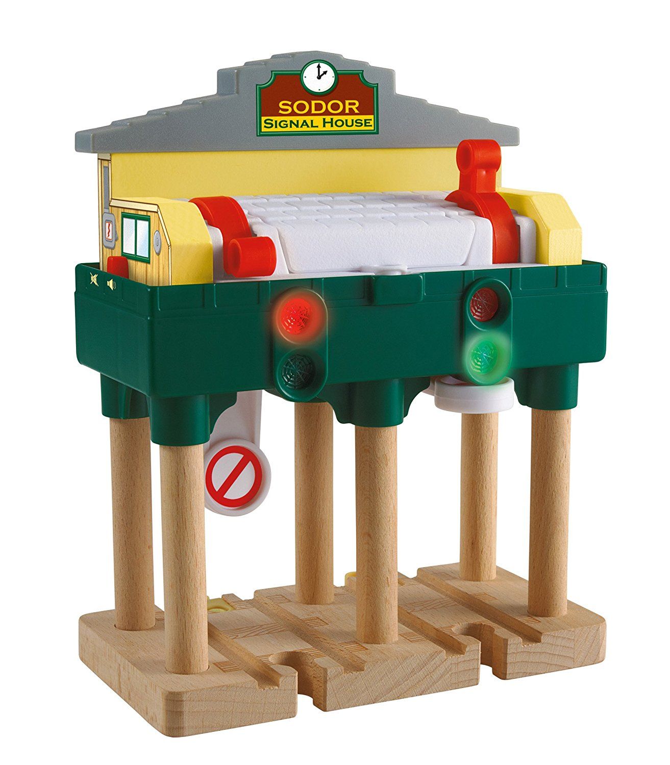 Tootally Thomas - Deluxe Over The Track Signal - Thomas Wooden Railway