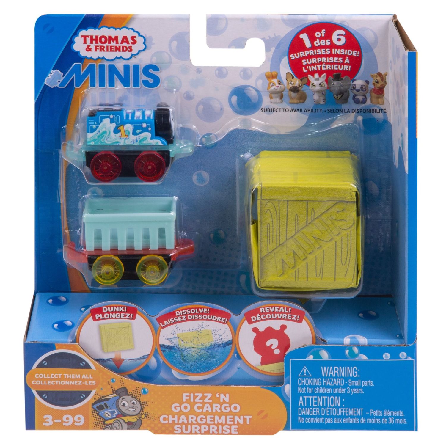 Tootally Thomas - Fizz N Go - Thomas and French Bulldog - Thomas Minis