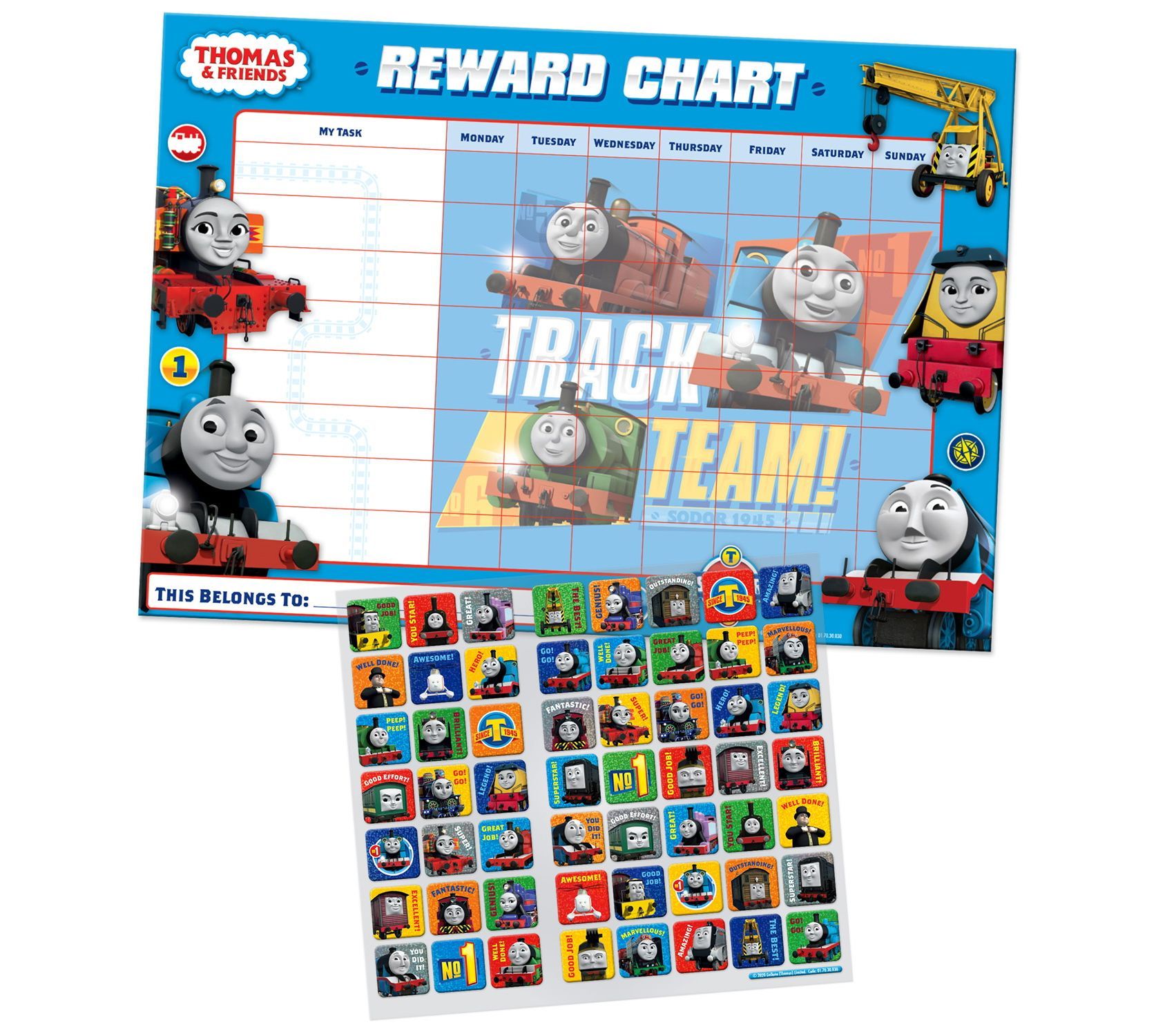 Tootally Thomas - Thomas & Friends Card Game - Ravensberger