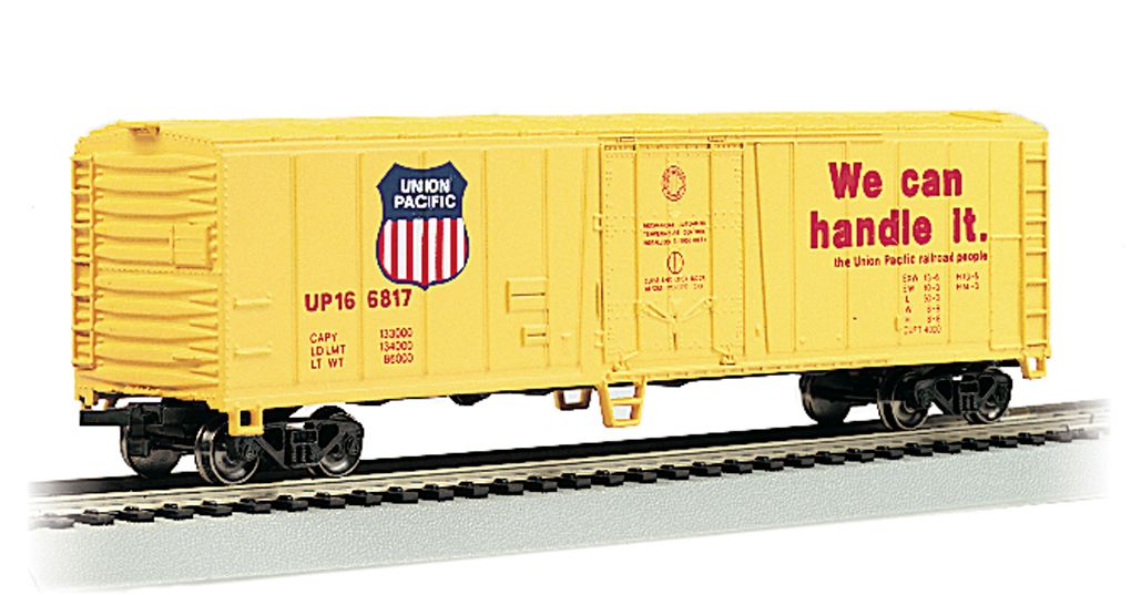 Tootally American Trains - Union Pacific?? - 50' Steel Reefer (HO Scale ...