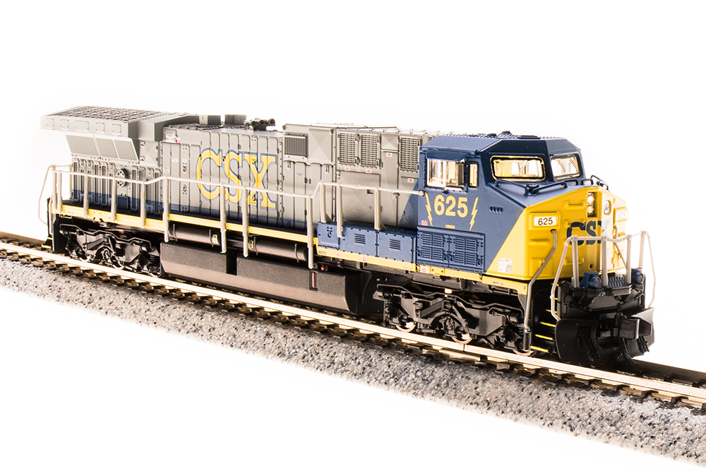 Tootally American Trains - GE AC6000, CSX #634, Blue/Gray/Yellow ...