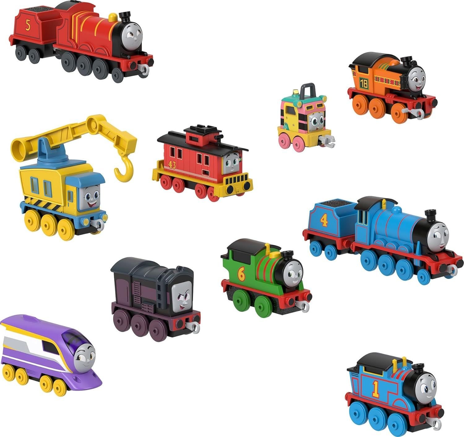 Tootally Thomas Thomas 7 Days Of Surprises All Engines Go Push Along