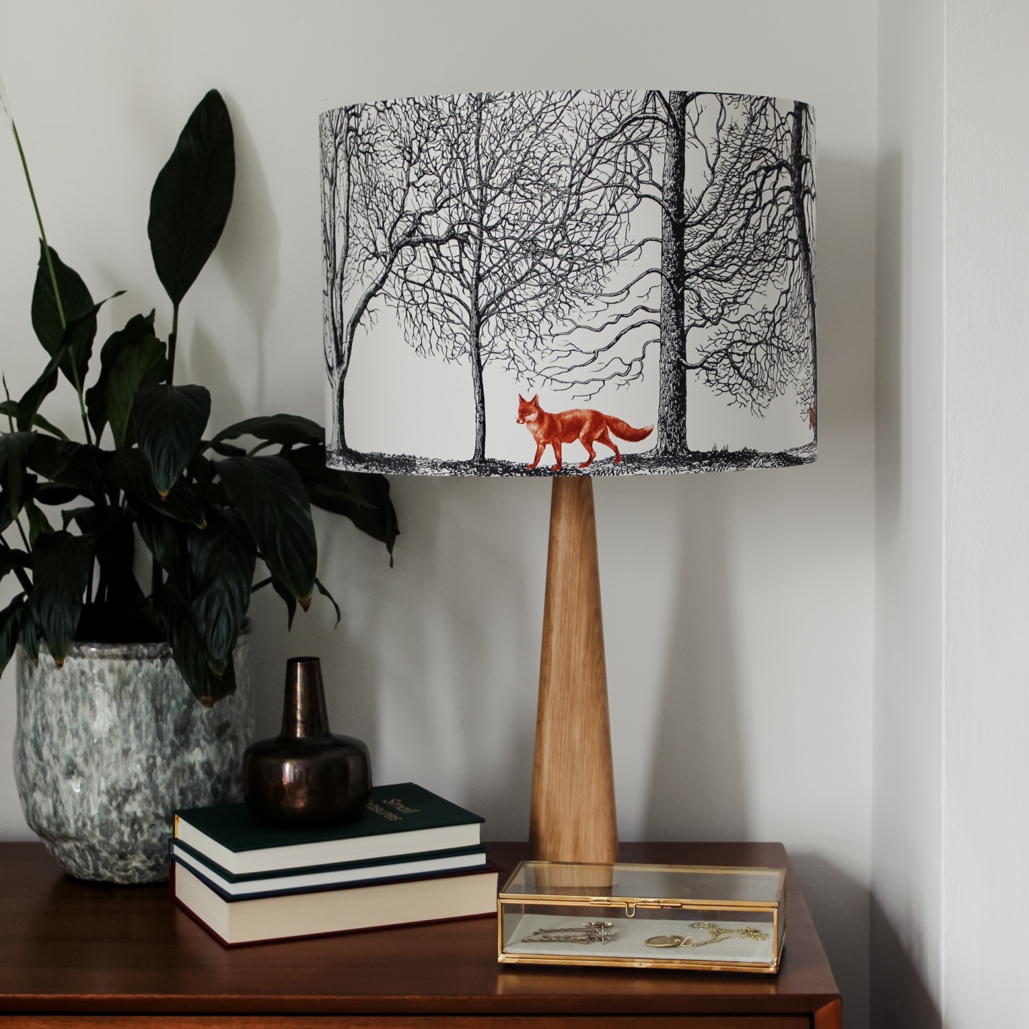 Bat by Moonlight Lampshade