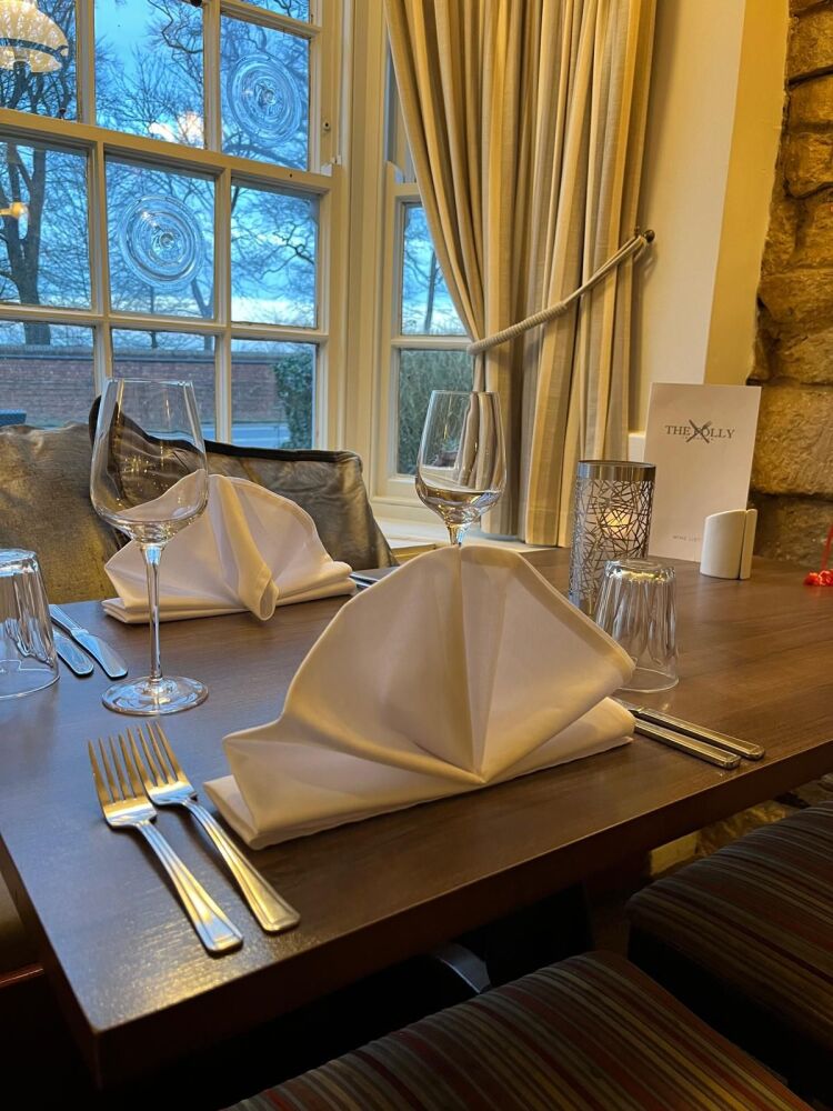 Menus at The Folly