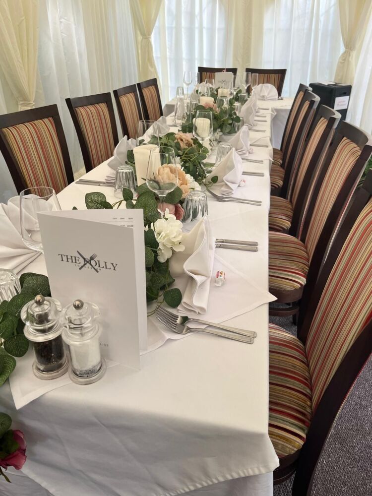 Menus at The Folly