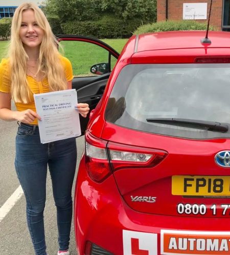 Telford automatic driving lessons