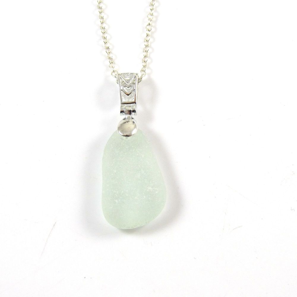 Seaspray English Sea Glass Necklace ALICE
