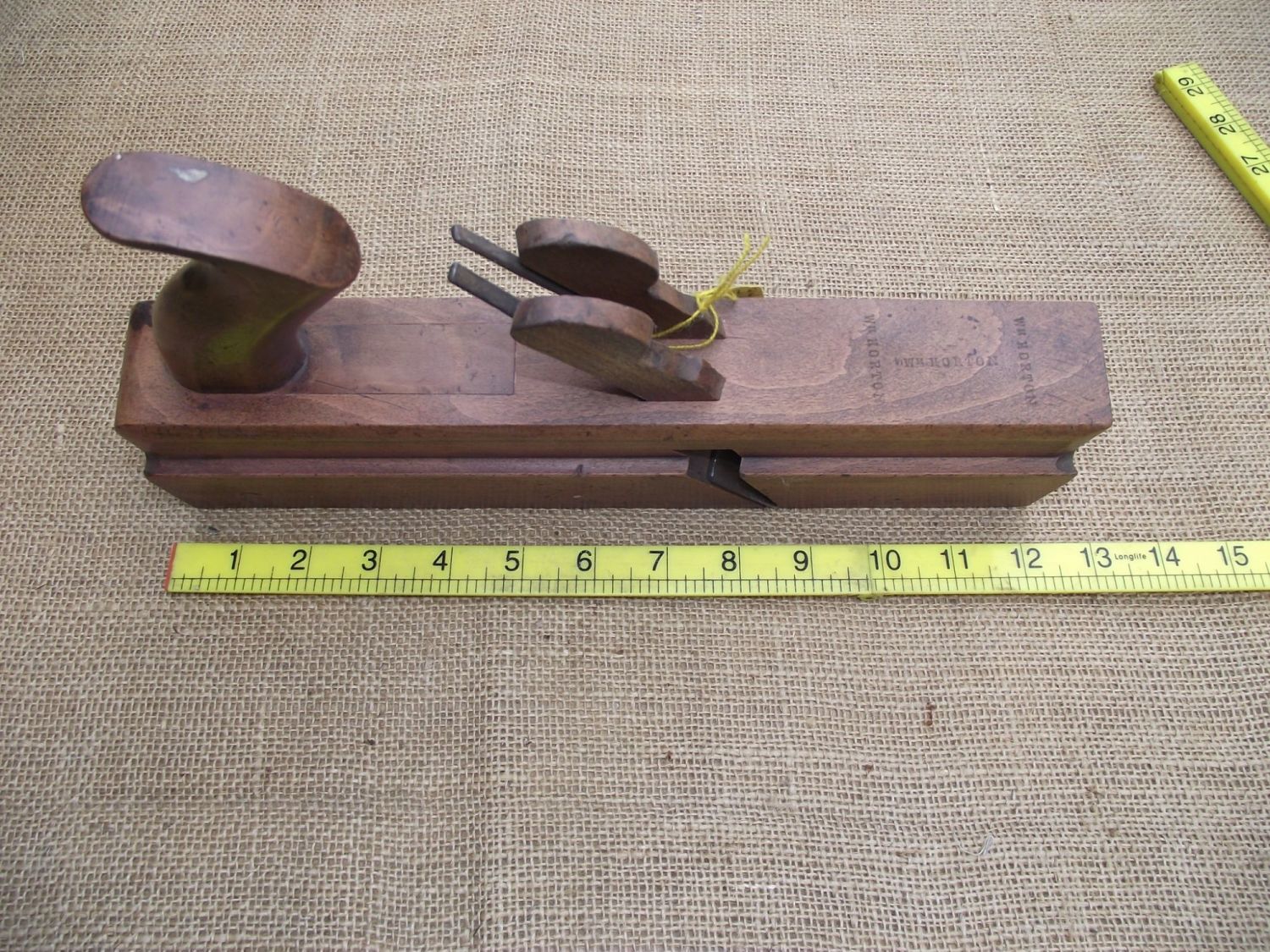 Gleave of Manchester, twin iron, stick and rebate, sash moulding plane