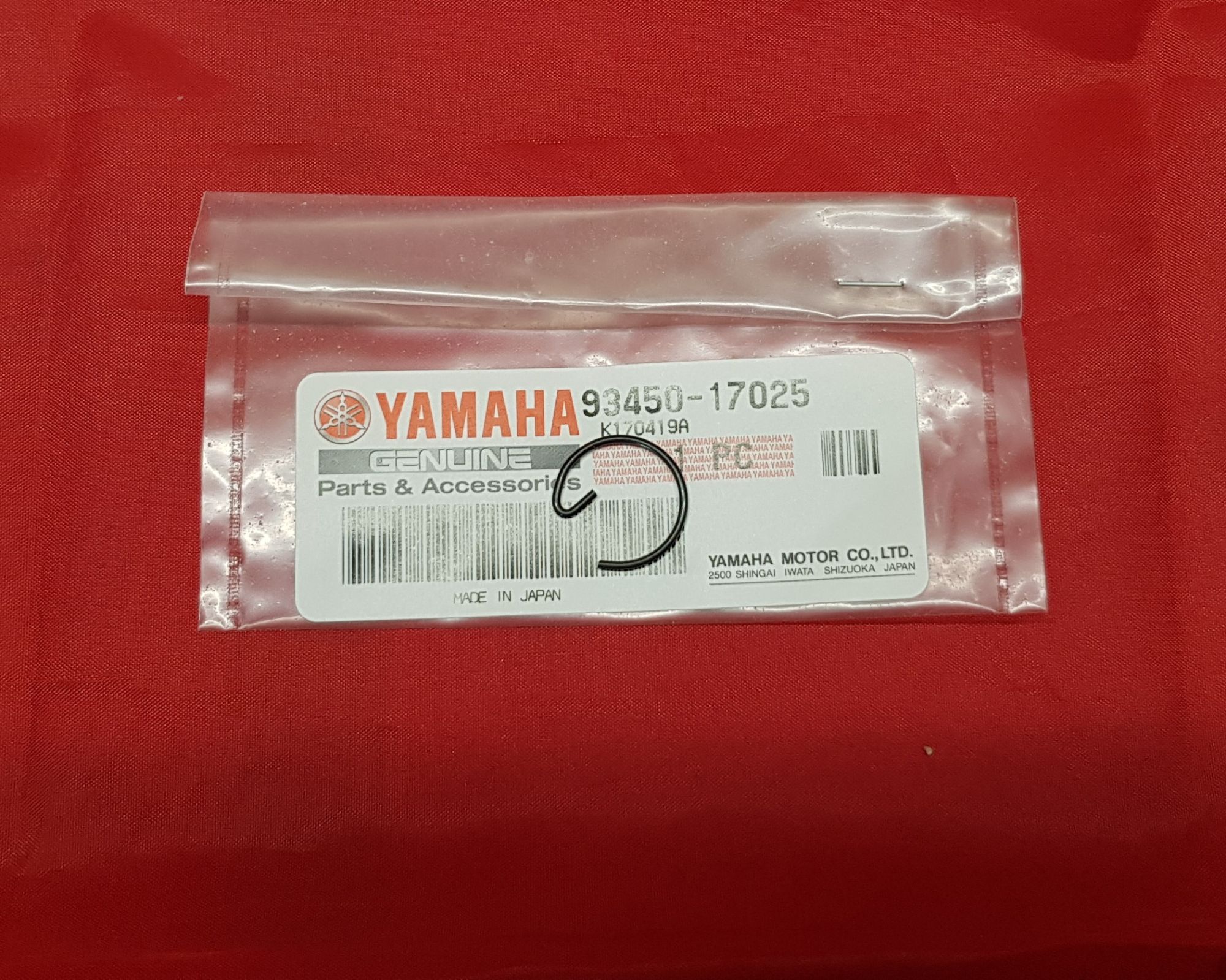 TY175 Crank Shaft & Piston Parts