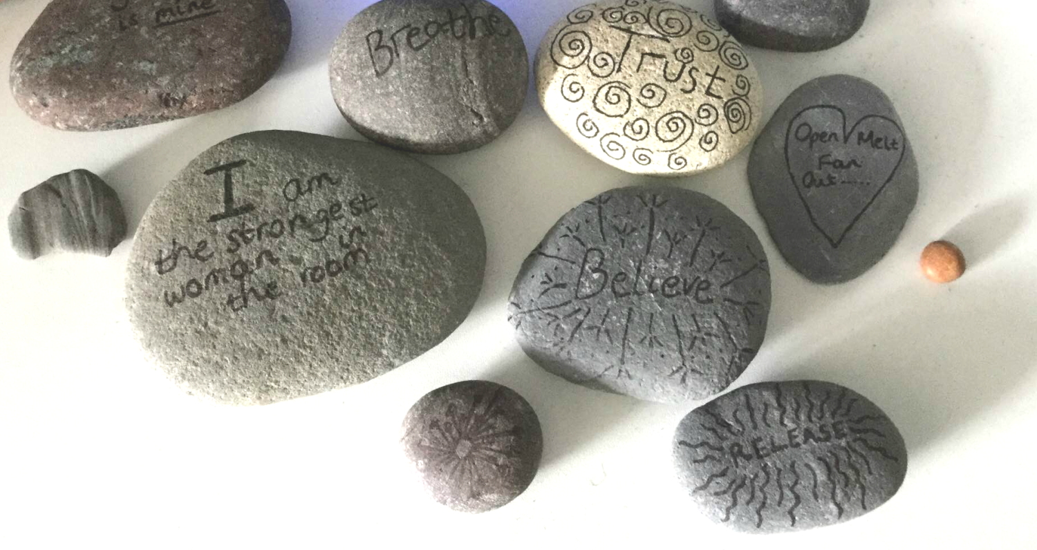 Affirmation pebbles!